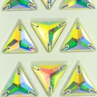 China Best Quality Triangle Shape Sew On Stone Crystal Flat Back for sale