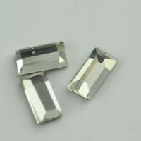 China Rectangle Shaped Non Hot Fix Rhinestones for sale