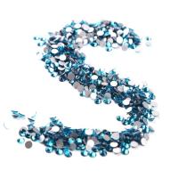 China Ss6 Blue Zircon Non Hotfix Rhinestones for sale
