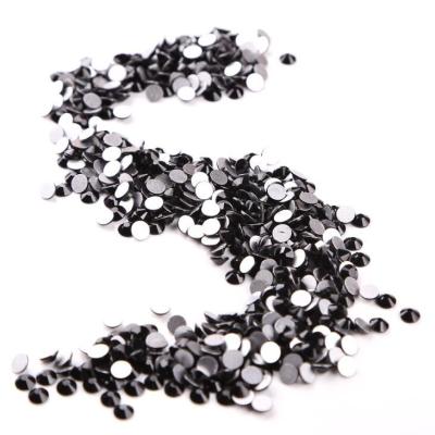 China Ss6 Non Hotfix Rhinestones Black Dia Color for sale
