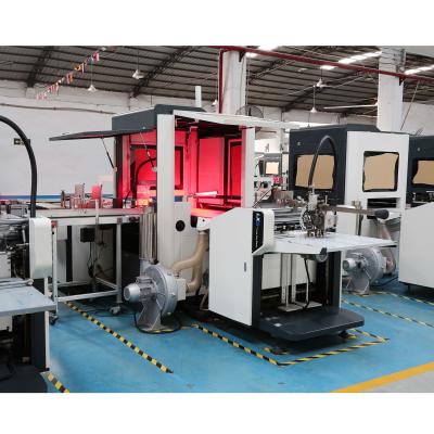 China 40pcs/Min Fully Automatic Folding Carton Box Gluing Machine Forming 380v for sale