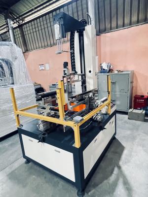 China High Accuracy Semi Automatic Rigid Box Making Machine For Shoe Storage for sale