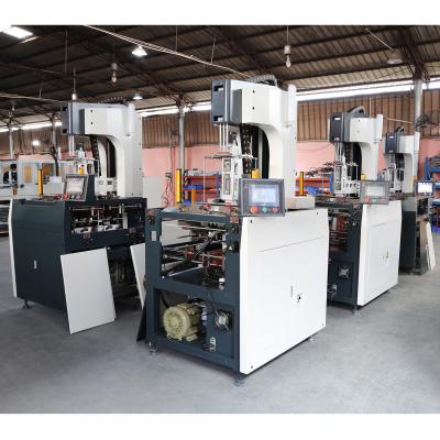 China Automatic Rigid Box Wrapping Machine For Luxury&Perfume Cosmetic High-End Wine Forming Box for sale