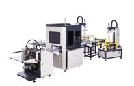 China Automatic Gluing Pasting Packaging Rigid Box Positioning Machine for Mobile Phone Gift for sale