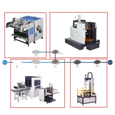 China Automatic Paper Positioning Box Packaging Machine For Gift / Cellphone Box for sale