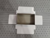 China Gluing Positioning Automatic Rigid Box Making Machine For Carton / Plastic Box for sale