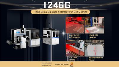 China LS-1246G Automatic Multifunctional Rigid Box Maker For Hardcover Making for sale