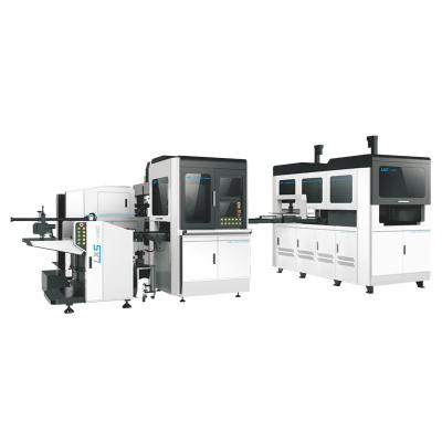 China Cardboard Plastic Rigid Box Making Machine Wrapping Forming Automatic Smart for sale