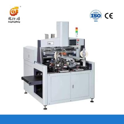China LS-T430 Automatic Paper Box Corner Pasting Machine For Gift And Tea Box Making for sale