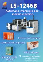 China High Speed Rigid Box Making Machine for On-site Installation with OEM/ODM Accepted, Cardboard, PU, Plastic Box for sale