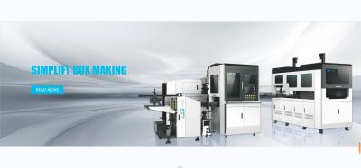 China High Speed Rigid Box Making Machine  For Factory Manufacturer Gift Box Packaging for sale