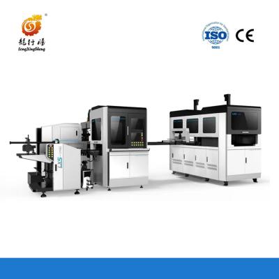 China Fully Automated Box Maker Intelligent Double Station Rigid Box Forming  Machine for sale