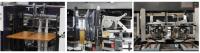 China Automatic Non-Stop Cardboard Pile Converting Devices Rigid Box Corner Pasting Machine for sale