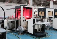 China Automatic Rigid Box Making Machine for Watch Toy Phone Shoes with Visual Positioning for sale