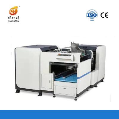 China Automatic Horizontal And Vertical Cardboard  V Grooving Machine For Rigid Box Making for sale