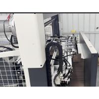 China LS-S3 Fully Automatic Cardboard Slitting Machine with Palletizer — Two-Pass Slitting, Auto Stacking 400-1000mm, 6 Blades, 17kW for sale