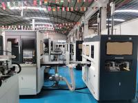 China Automatic high speed smart rigid box making machine for small size box making visual positioning for sale