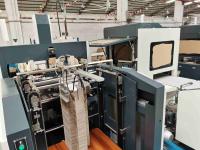 China Scarf Boxes Making Machine And Cardboard Box Machine With Speed 25pcs/Min And Visual Positionin System for sale