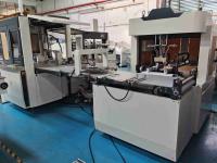 China Fully Auto Jewelry Gift Ring Rigid Box Making Machine With Visual Positioning for sale