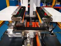 China Semi Automatic Rigid Box Forming Machine H2100mm For Gift Cardboard Box for sale