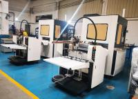 China Semi-Automatic Box Gluing Equipment For Hard Cover Boxes for sale