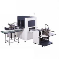 China Semi Automatic Glue Application System For Rigid Box Hard Cover Making Line for sale