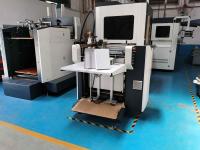 China Rigid Cover Tray Rigid Box Making Machine 0.2mm Visual Positioning for sale