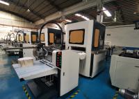 China Semi-Automatic Box Gluing Equipment For Hard Cover Boxes line for sale
