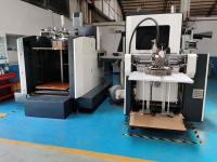 China Sweet Rigid Box Making Machine 320gsm Carton Box Manufacturing Machine 110mm 550mm for sale