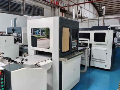China Wedding Candy Gift Rigid Automatic Box Manufacturing Machine 300gsm With Visual Positioning for sale
