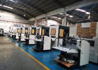 China Grey Board Positioning Machine 40pcs/Min Paper Stacking Height 280mm for sale