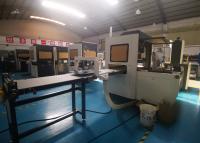 China Rigid Shoe Box Paper Gluing Machine Positioning Machine For Rigid Box Production for sale