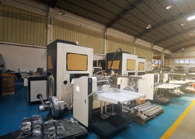 China LS-450plus High-End Perfume Box Gluing And Positioning Machine For Rigid Box for sale