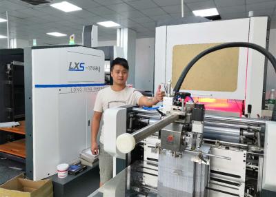 China Automatic Smart Packaging Rigid Watch Box Making Machine Cardboard Box Maker Phone Box Wrapping System for sale