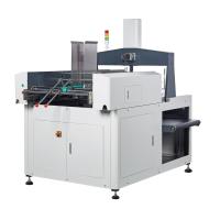 China Automatic Pneumatic Corner Taping Machine For Cosmetic Box Making for sale