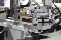 China Automatic Pneumatic Corner Taping Machine For Cosmetic Box Making for sale