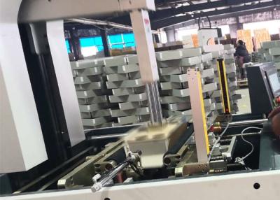 China Semi Automatic Book Type Gift Jewelry Rigid Box Wrapping Machine for sale
