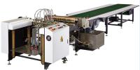 China Automatic hot melt glue cover paper gluing machine with high accuracy for sale