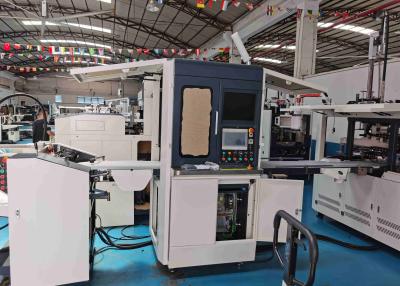China 40pcs/Min Gift Box Making Machine L120XW70mm Positioning Gluing for sale