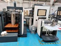 China Length 100 - 600mm Packaging Box Making Machine With Panasonic PLC Control for sale