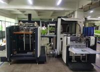 China 15 - 25pcs/min Cardboard Box Making Machine For Shoe Packaging Box for sale