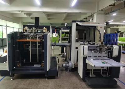 China 15 - 25pcs/min Cardboard Box Making Machine For Shoe Packaging Box for sale