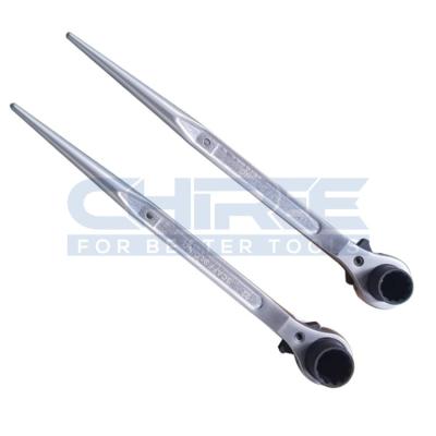 China Silver Color Construction Spud Ratchets 19 x 22 mm 3/4