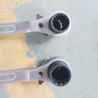 China Silver Color Construction Spud Ratchets 19 x 22 mm 3/4