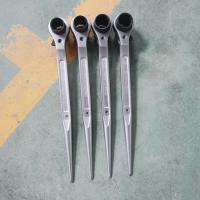 China Silver Color Construction Spud Ratchets 19 x 22 mm 3/4