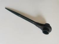China Black Color Construction Spud Ratchets 32 x 36mm 450mm Podger Handle Ratchet Wrench for Scaffolding Tools for sale