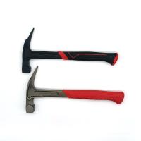 China Full-steel Slate Roofing Hammer 600g Best Roofer Hammer HRC 50--58 with TPR Grip Handle for sale
