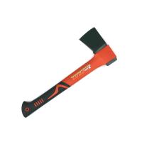 China Forged Wedge Type Axe 800g Dual Component Grip Handle Steel Hatchet Axe 38cm Long with Hanger for sale