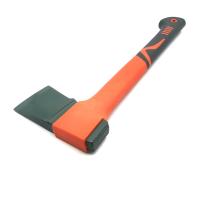 China Forged Wedge Type Axe 800g Dual Component Grip Handle Steel Hatchet Axe 38cm Long with Hanger for sale
