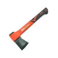 China Forged Wedge Type Axe 800g Dual Component Grip Handle Steel Hatchet Axe 38cm Long with Hanger for sale